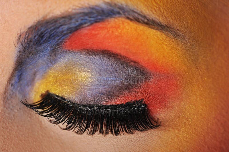 Woman eye stock image. Image of element, long, black - 12920867