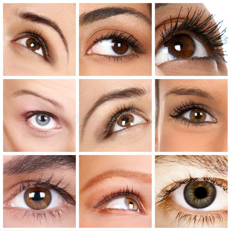 Eye, eyes - many eyes stock image. Image of composition - 326621