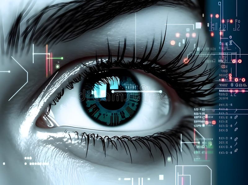 Iris Screen Stock Illustrations – 838 Iris Screen Stock Illustrations ...