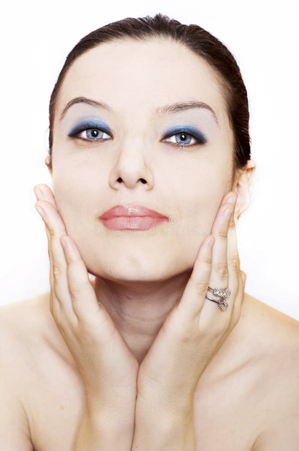 Woman face stock photo. Image of beauty, look, clean - 18902832