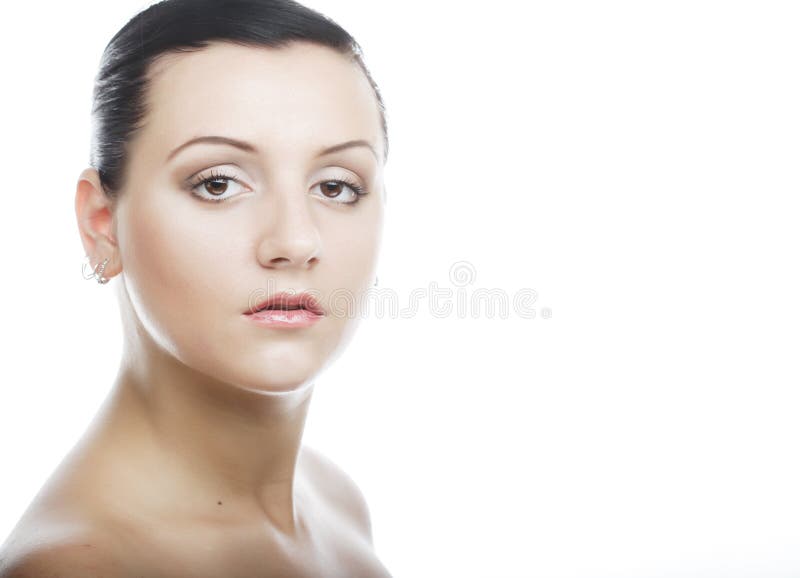 Woman face stock image. Image of freshness, beautiful - 24674159