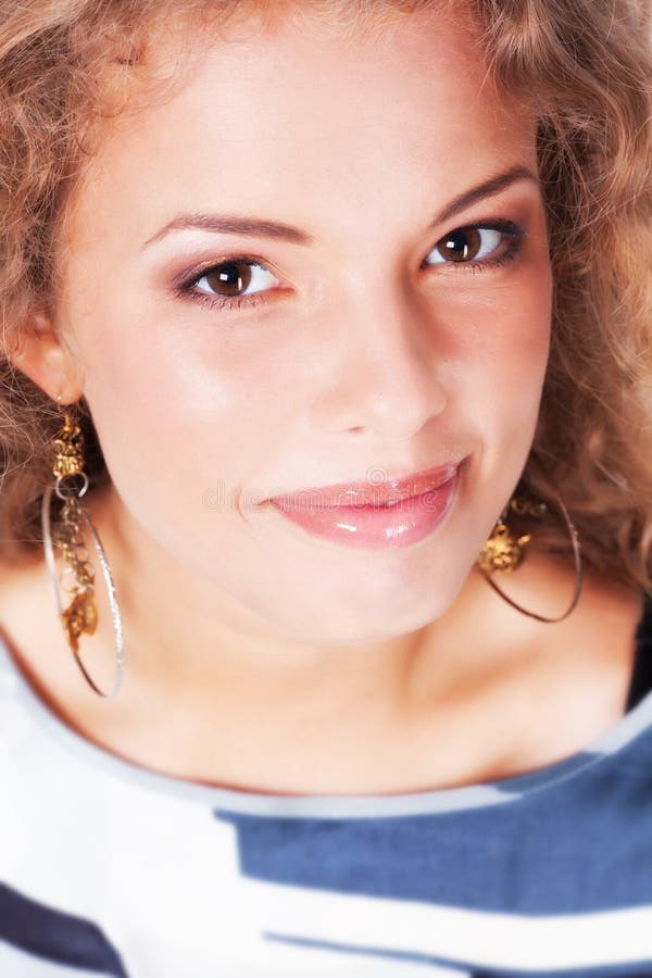 Woman face stock image. Image of woman, nice, makeup - 26082417