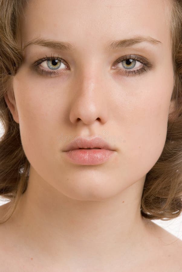 Woman face stock image. Image of friendship, female, freshness - 5252255