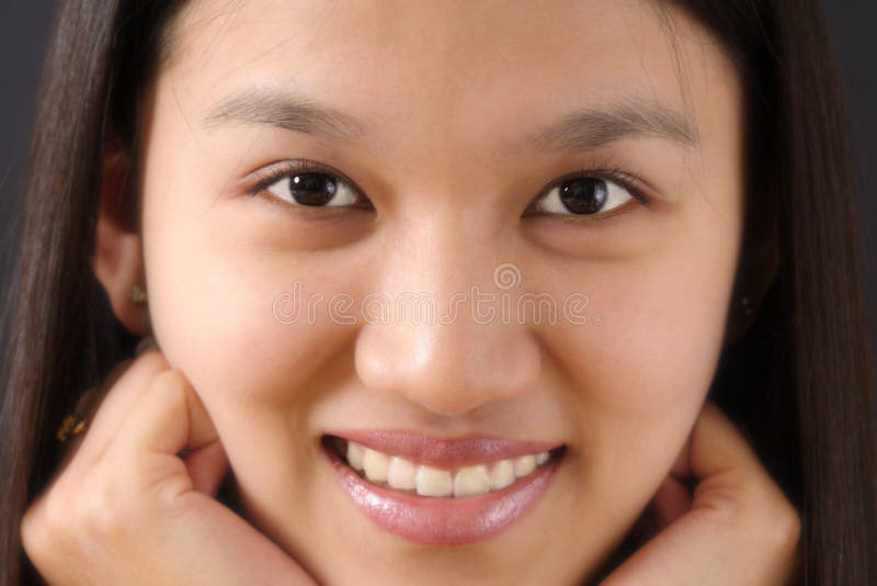 Woman face stock photo. Image of glamour, looking, happy - 981684