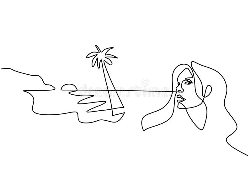 Beach Line Drawing Stock Illustrations – 35,493 Beach Line Drawing ...
