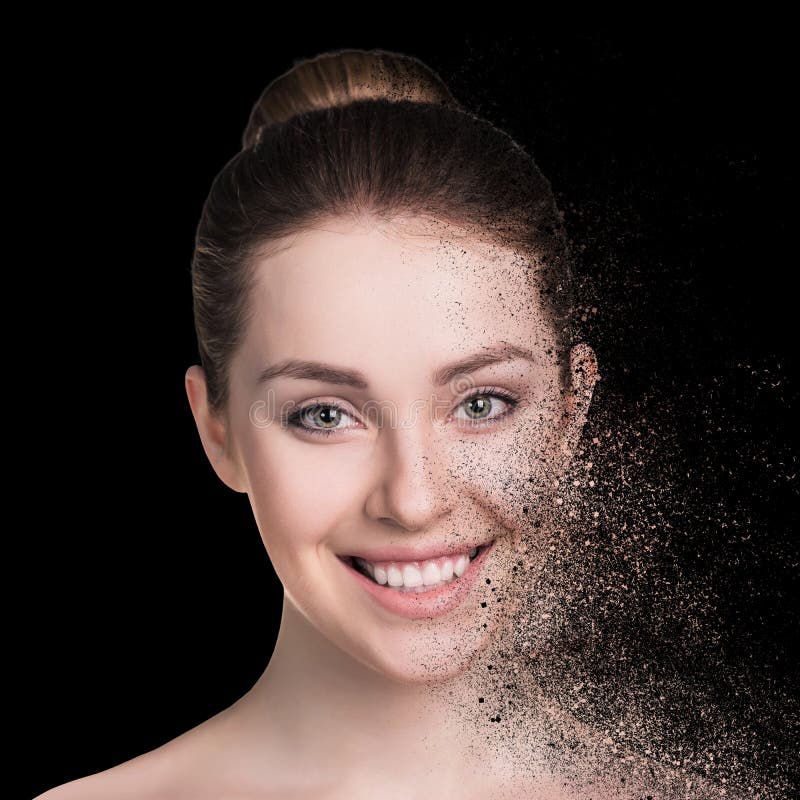 Woman face stock image. Image of human, lifestyle, health - 60431489