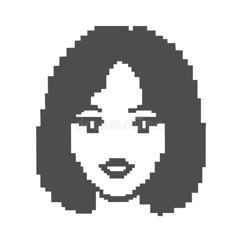 Woman Pixel Stock Illustrations – 9,378 Woman Pixel Stock Illustrations ...