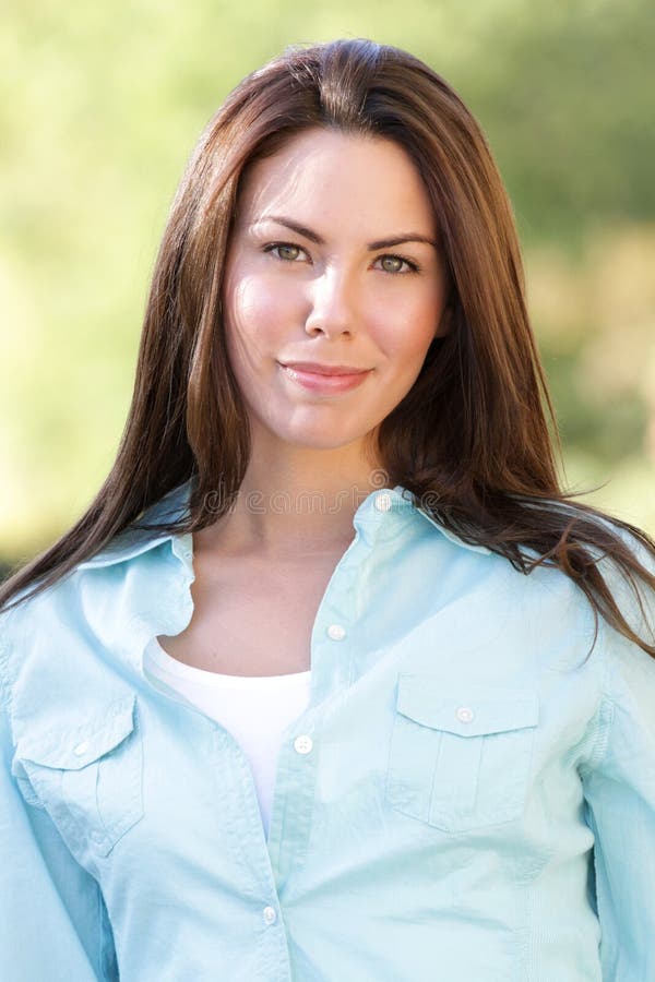 Woman Fall stock image. Image of fall, natural, long - 15966213