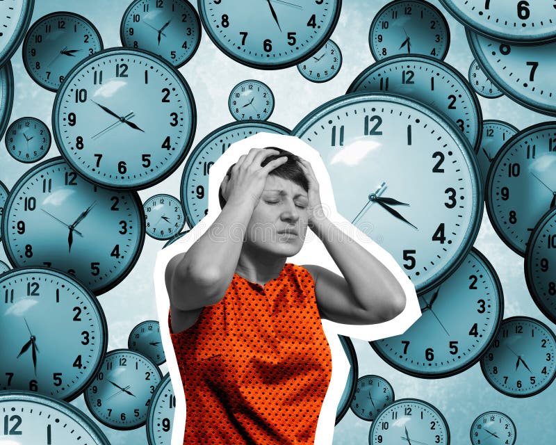 Missing Deadlines for Completing Work. Concept. Stock Image - Image of ...