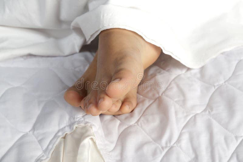 Woman Feet stock image. Image of lying, home, resting - 25411415