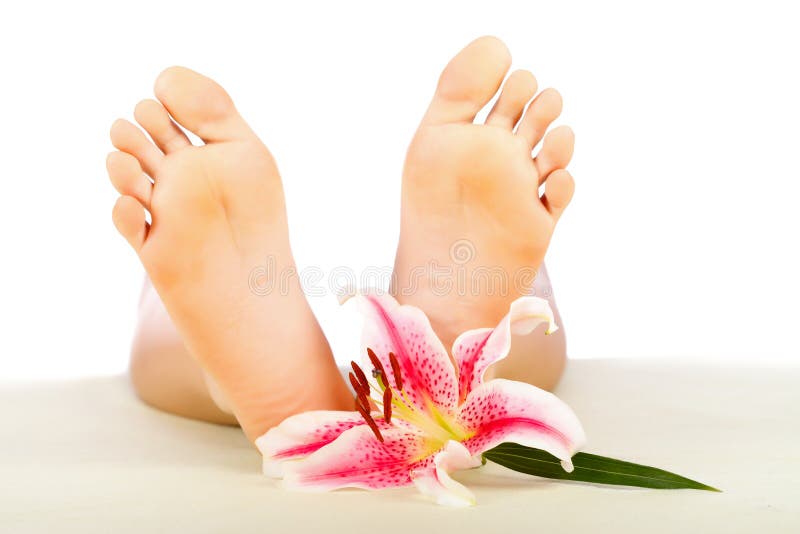 Clean Woman Feet stock photo. Image of wellbeing, clean - 29882396