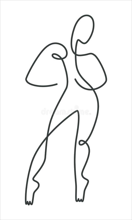 Contour Figure Woman Stock Illustrations – 7,129 Contour Figure Woman ...