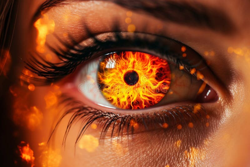 Girl With Fire Eyes