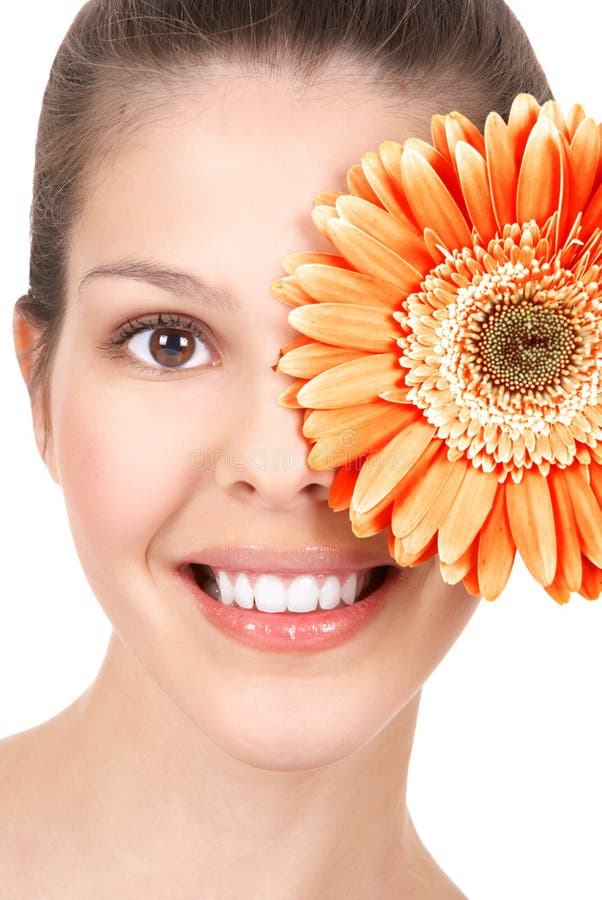 Flower skin. stock photo. Image of evening, green, copyspace - 600042