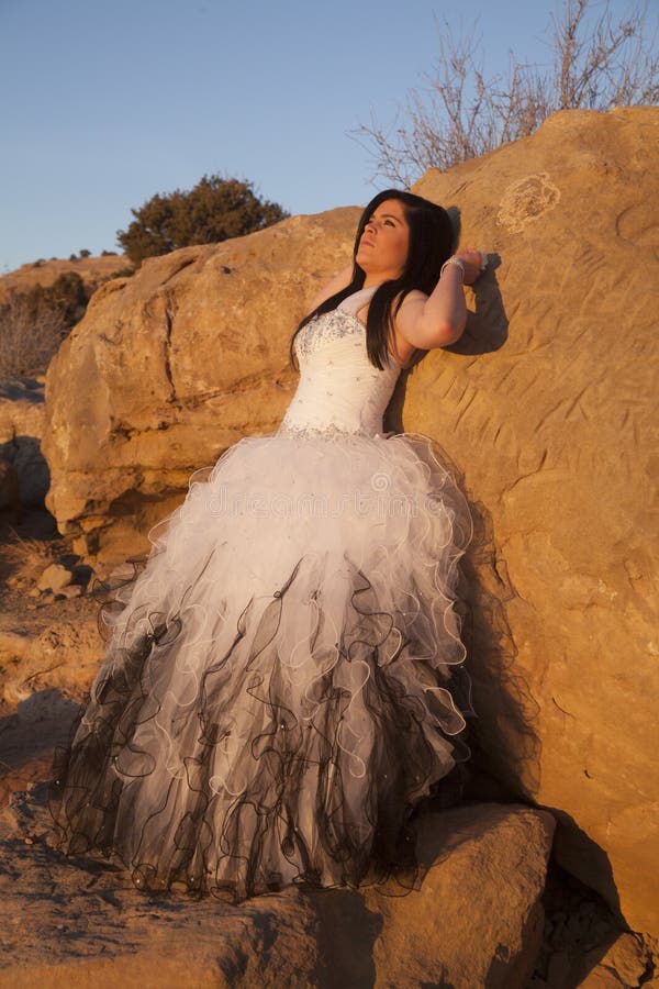 Woman Formal Rocks Lean Back Stock Photos - Free & Royalty-Free Stock ...