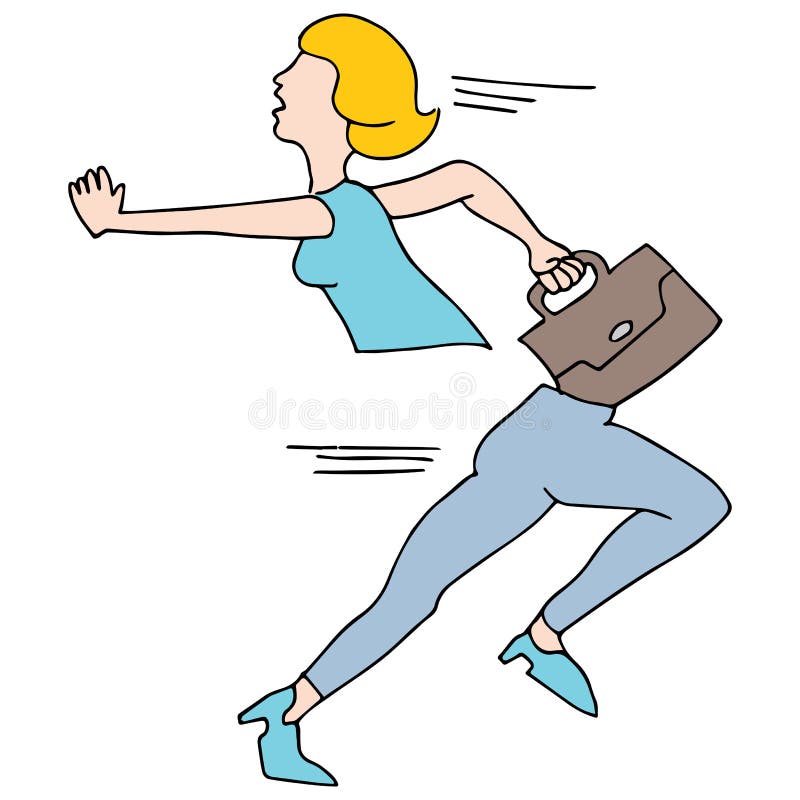 Frantic Running Stock Illustrations – 61 Frantic Running Stock ...