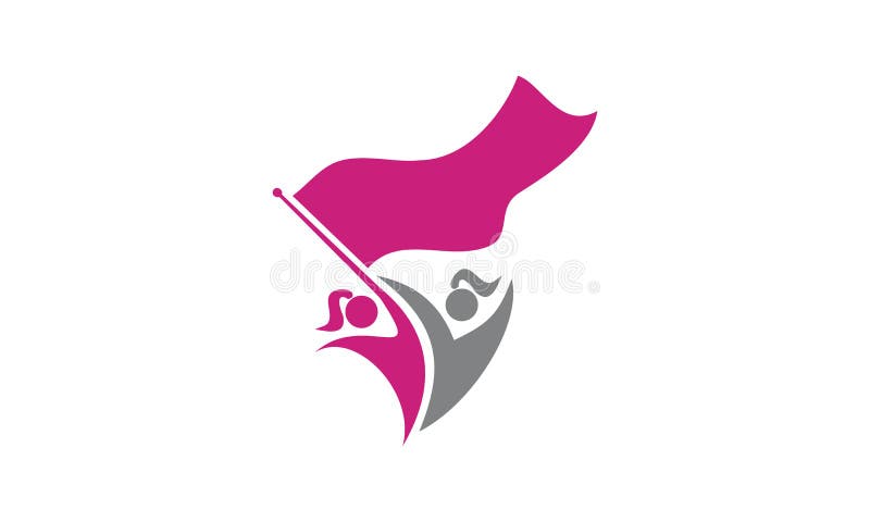 Woman Freedom Empowerment stock vector. Illustration of logo - 104514609