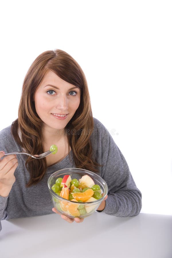 Woman Fruit stock image. Image of food, grapes, kitchen - 10314049