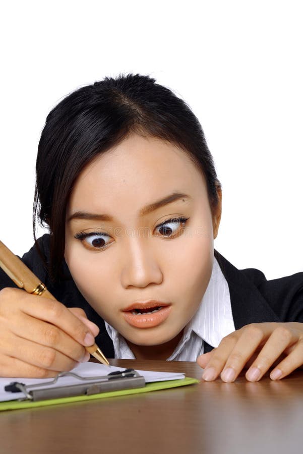 Funny Expression Asian Small Kids With Her Friend Stock Photo - Image ...