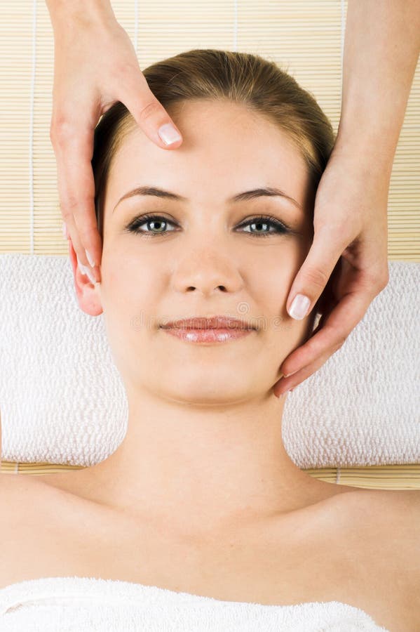 Woman getting a massage stock image. Image of bodycare - 5572223