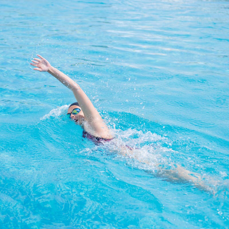 306 Woman Swimming Front Crawl Stock Photos - Free & Royalty-Free Stock ...