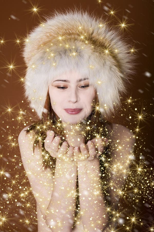 Gold Dust Sparkling Glitter is Worth Stock Image - Image of confetti ...