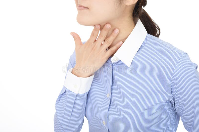 Woman got a cold stock image. Image of beauty, adult - 122154345