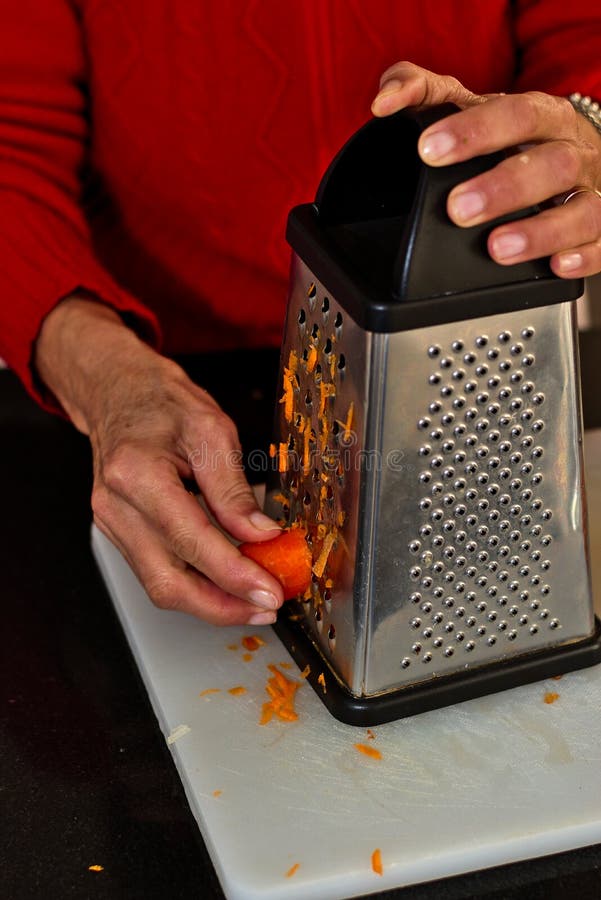 Grating carrot stock photo. Image of fennel, kitchen, vegetable - 9705752