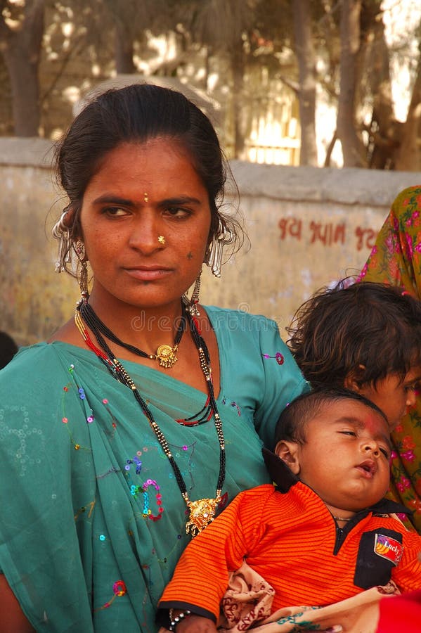 Gujarati woman stock photo. Image of asian, superb, warm - 12445166