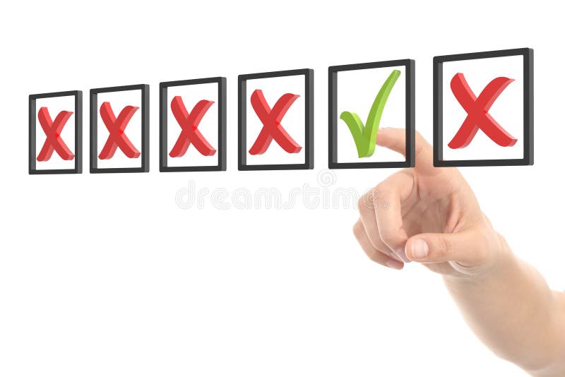 Quality control - yes stock image. Image of passed, checked - 14177243