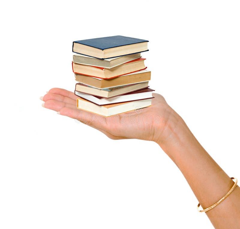 Person carrying books stock image. Image of carrying, carry - 8954653