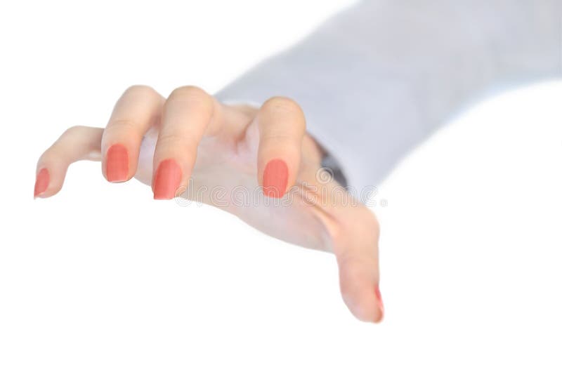 Woman hand grab stock photo. Image of index, gesture - 41314932