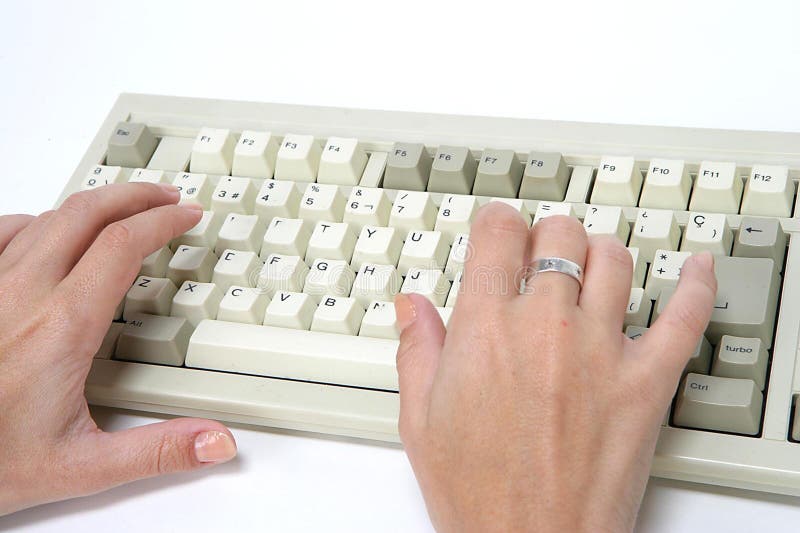 135 Lady Writing Letter Typing Stock Photos - Free & Royalty-Free Stock ...