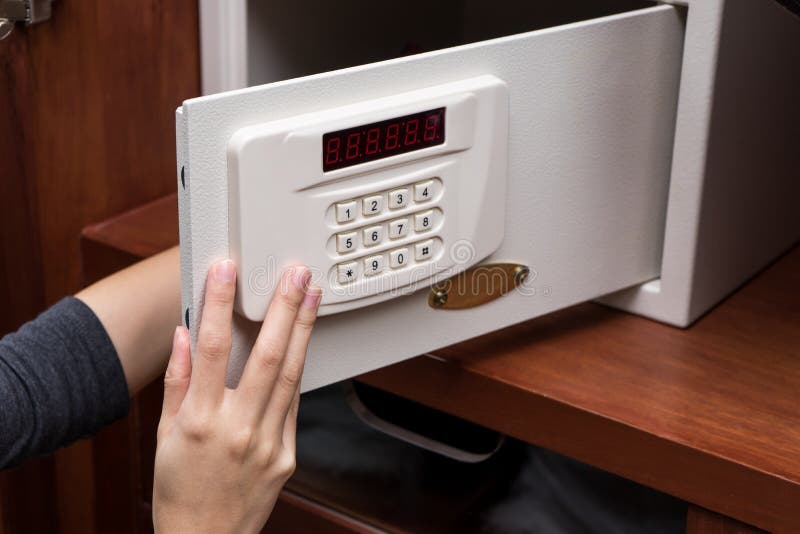 Woman Hand Opened Safe Close Up Open Stock Photos - Free & Royalty-Free ...