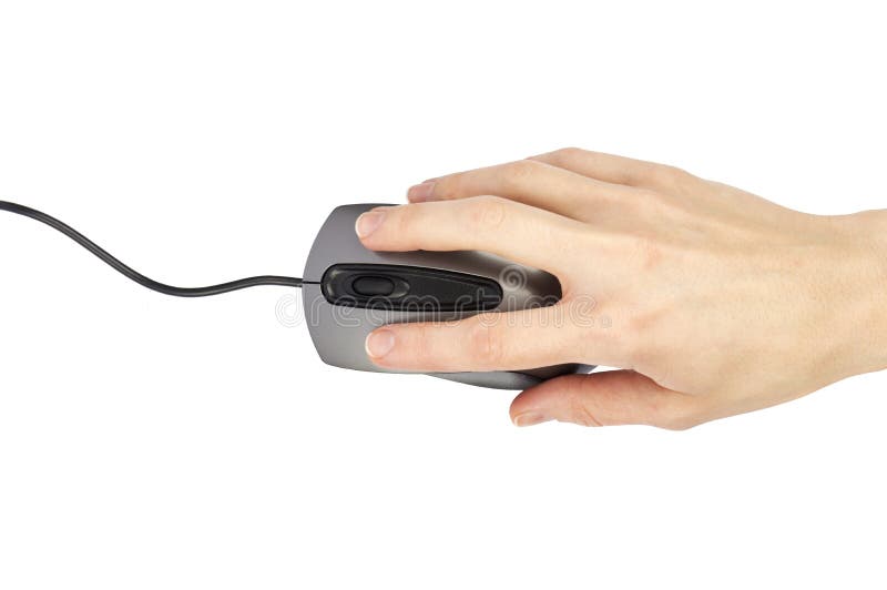 106 Woman Hand Over Computer Mouse Stock Photos - Free & Royalty-Free ...