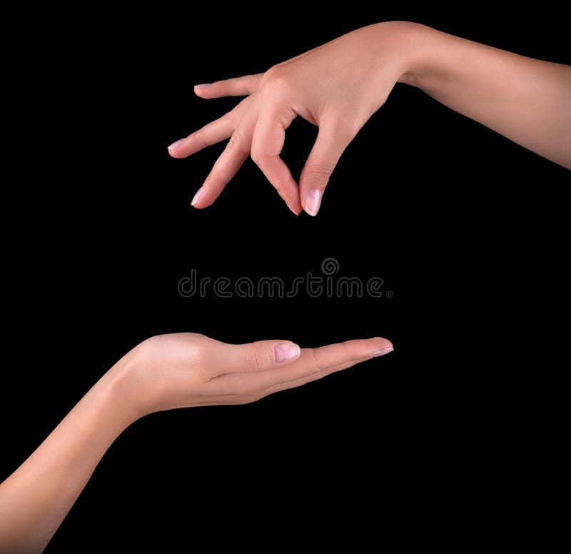 Woman hand pick up object stock photo. Image of people - 30621682