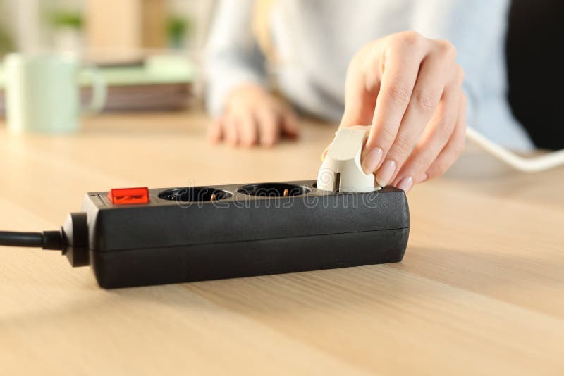 Hand Plugging Network Cable Stock Photo - Image of wired, network: 18944254