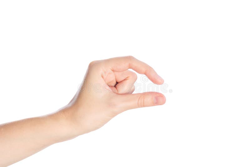 Showing Small Size Hand Gesture Isolated Stock Images - Download 384 ...