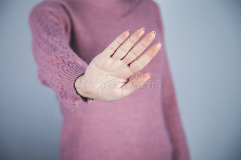 19,614 Girl Sign Stop Hand Stock Photos - Free & Royalty-Free Stock ...