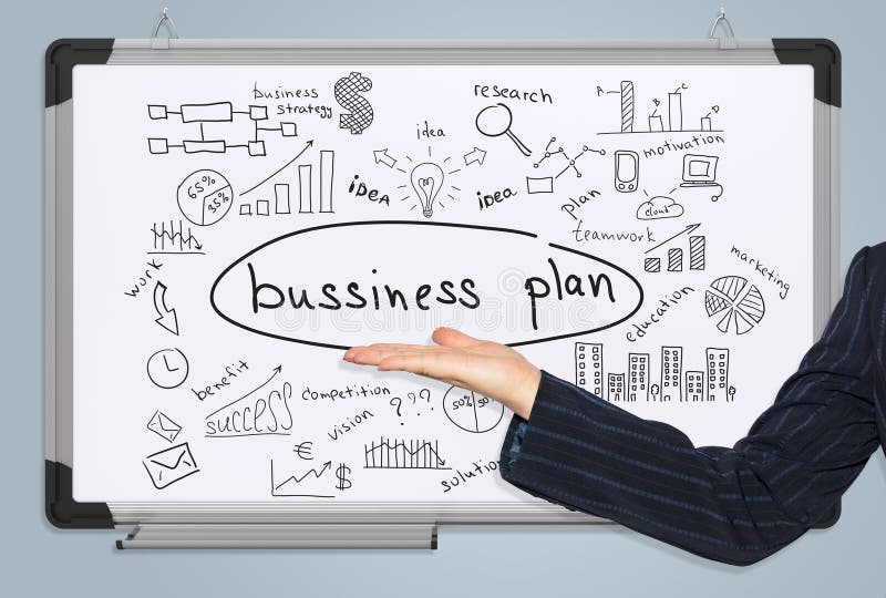 Woman Hand in Suit and Business Plan Stock Photo - Image of concept ...