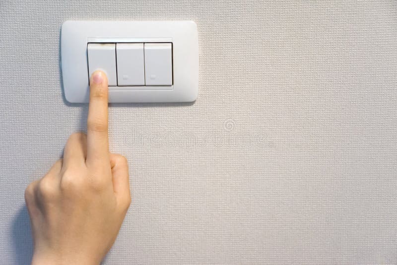 Man Hand is Turning on or Off Electrical Light Switch Stock Image ... Man Hand is Turning on or Off Electrical Light Switch Stock Image ...