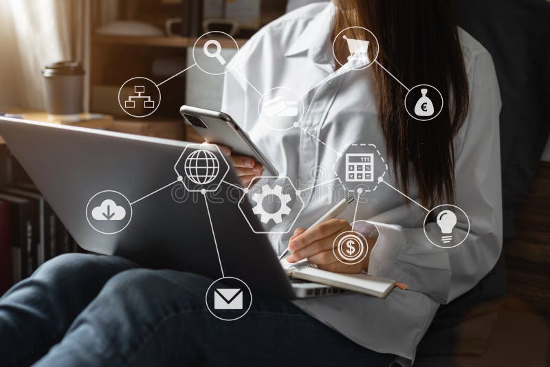 Woman Hand Using Smart Phone, Mobile Payments Online Shopping,omni ...