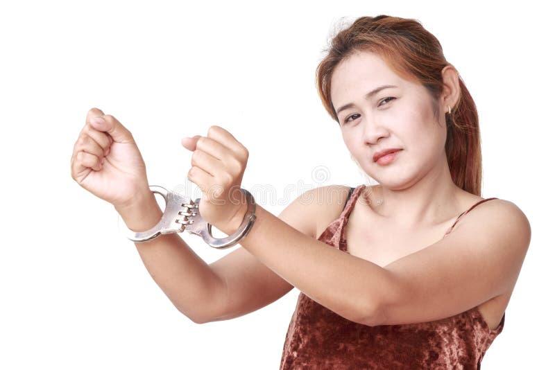 Woman with handcuffs stock photo. Image of chain, guilt - 97300942 Woman with handcuffs stock photo. Image of chain, guilt - 97300942