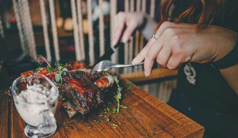 Girl Eating Rib Stock Photos - Free & Royalty-Free Stock Photos from ...