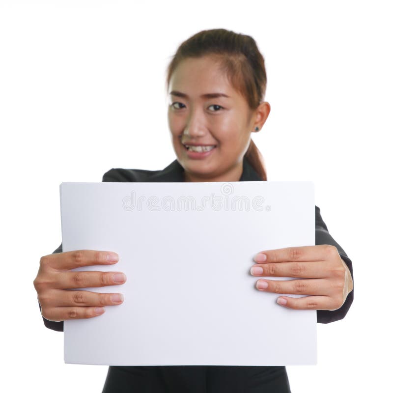 Woman hands holding paper stock photo. Image of copy - 74214006