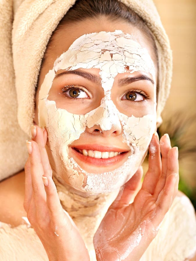 Beautiful womans stock photo. Image of wellness, cream - 631270