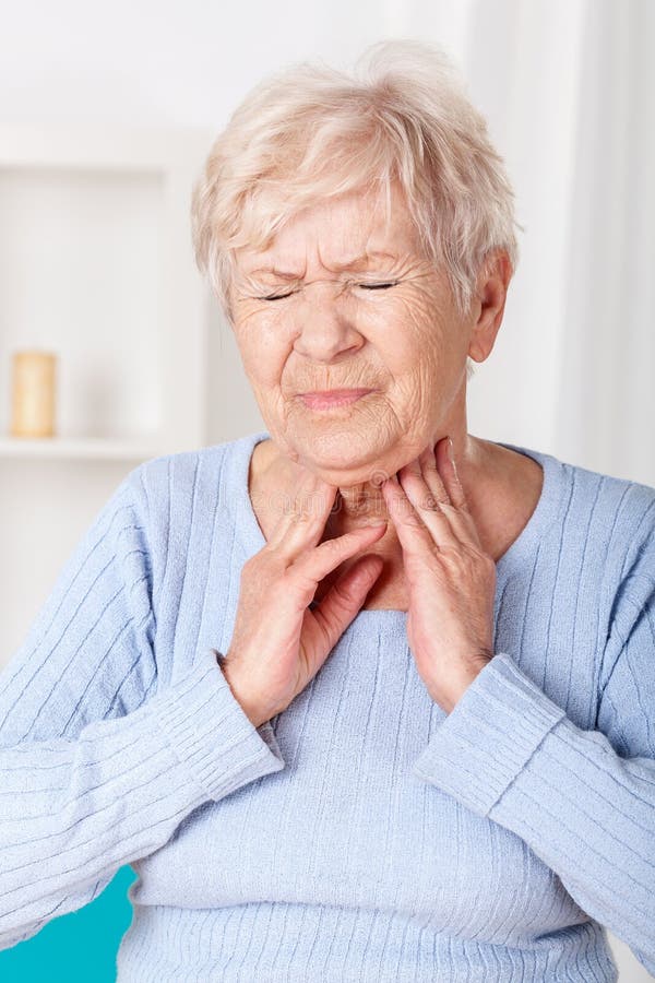 449 Elderly Woman Sore Throat Stock Photos - Free & Royalty-Free Stock ...