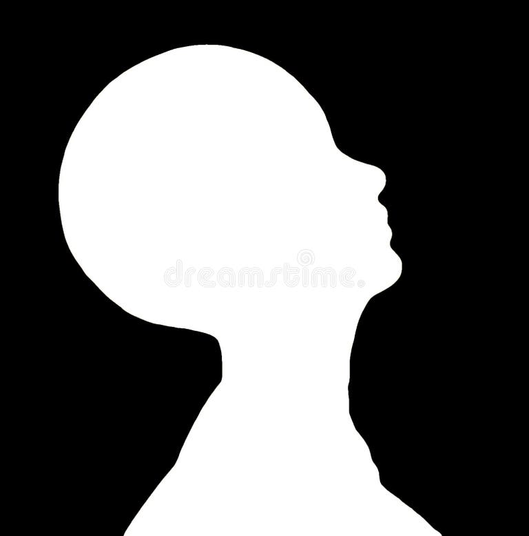 Headshot Figure Silhouette Stock Illustrations – 104 Headshot Figure ...