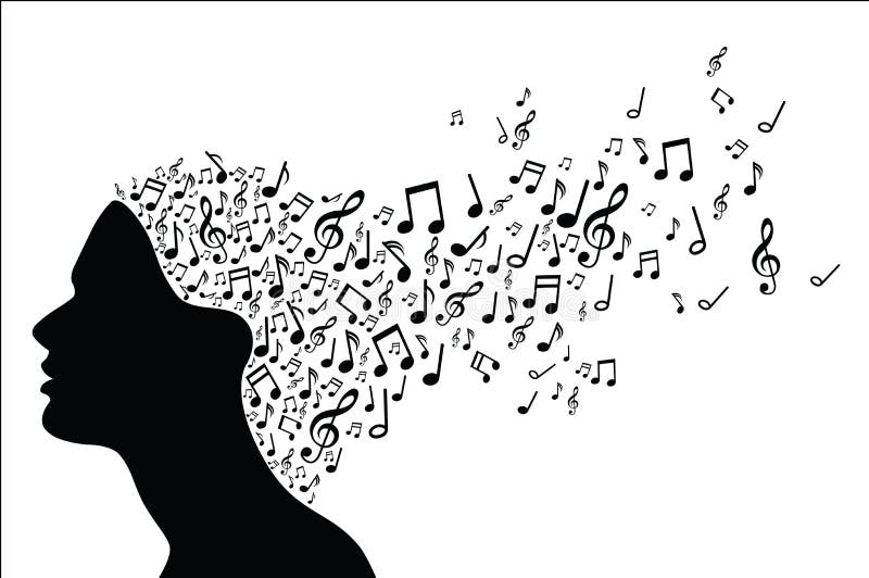 Head From Musical Notes