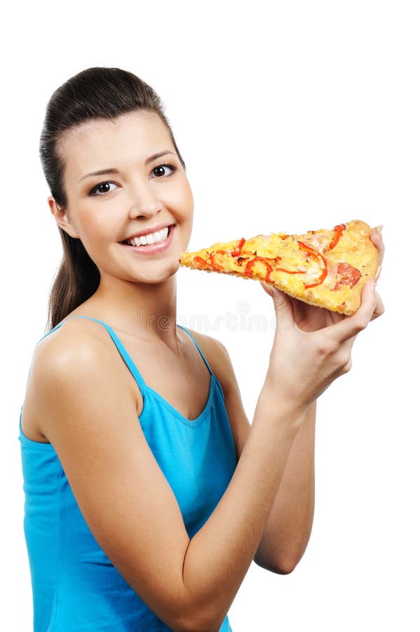 Pizza Delivery Man Stock Image Image Of Casual Adult 21238119